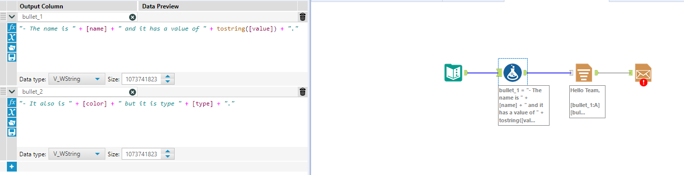 sending multiple dynamic emails from multiple rows - Alteryx Community