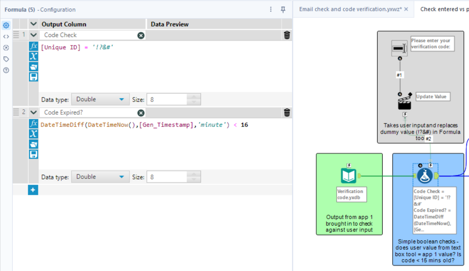 Using Chained Apps For Email Verification - Alteryx Community
