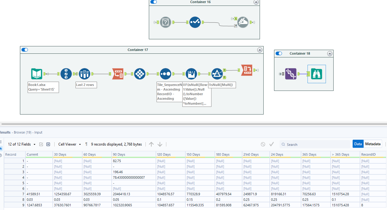 Solved: Multiplying two rows - Alteryx Community