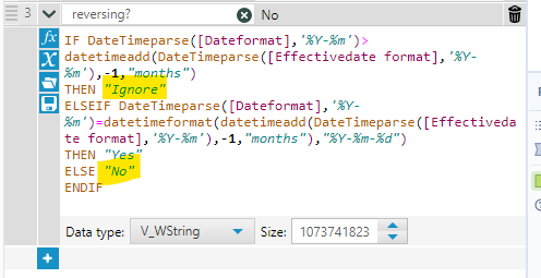 Solved: Datetime string minus one month - Alteryx Community