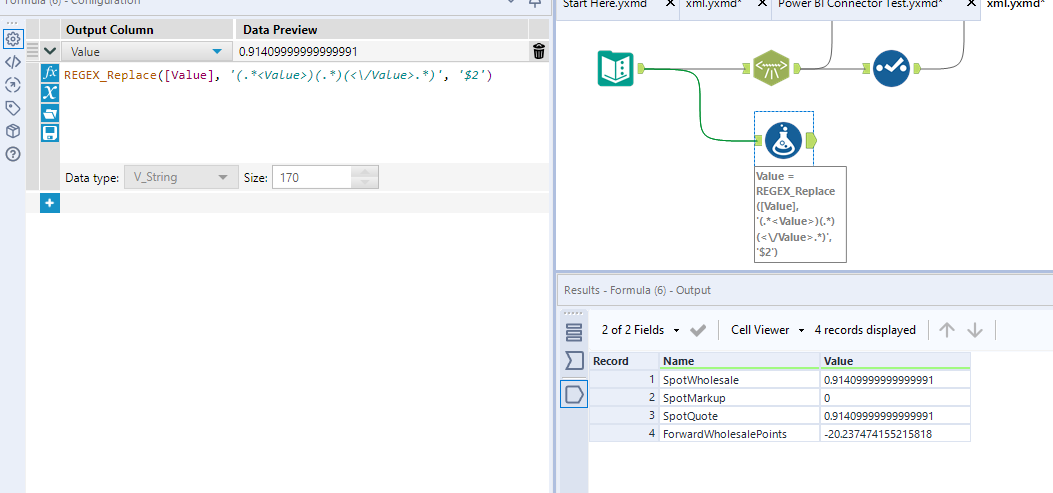 Solved Parsing A Long Decimal Number From A String Using Alteryx Community