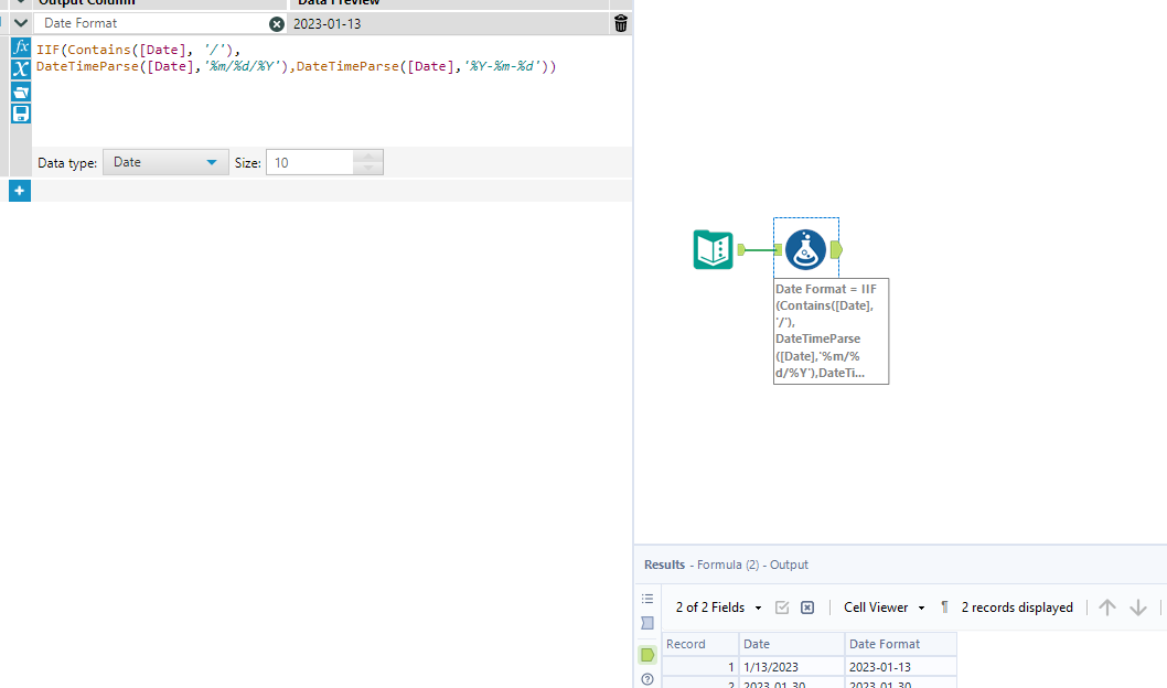 Solved Date Formatting Issue Alteryx Community