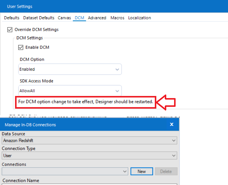 Solved Using Dcm With In Db Connection Alteryx Community 3090