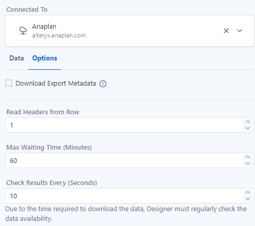 Anaplan Connector Issues - Alteryx Community