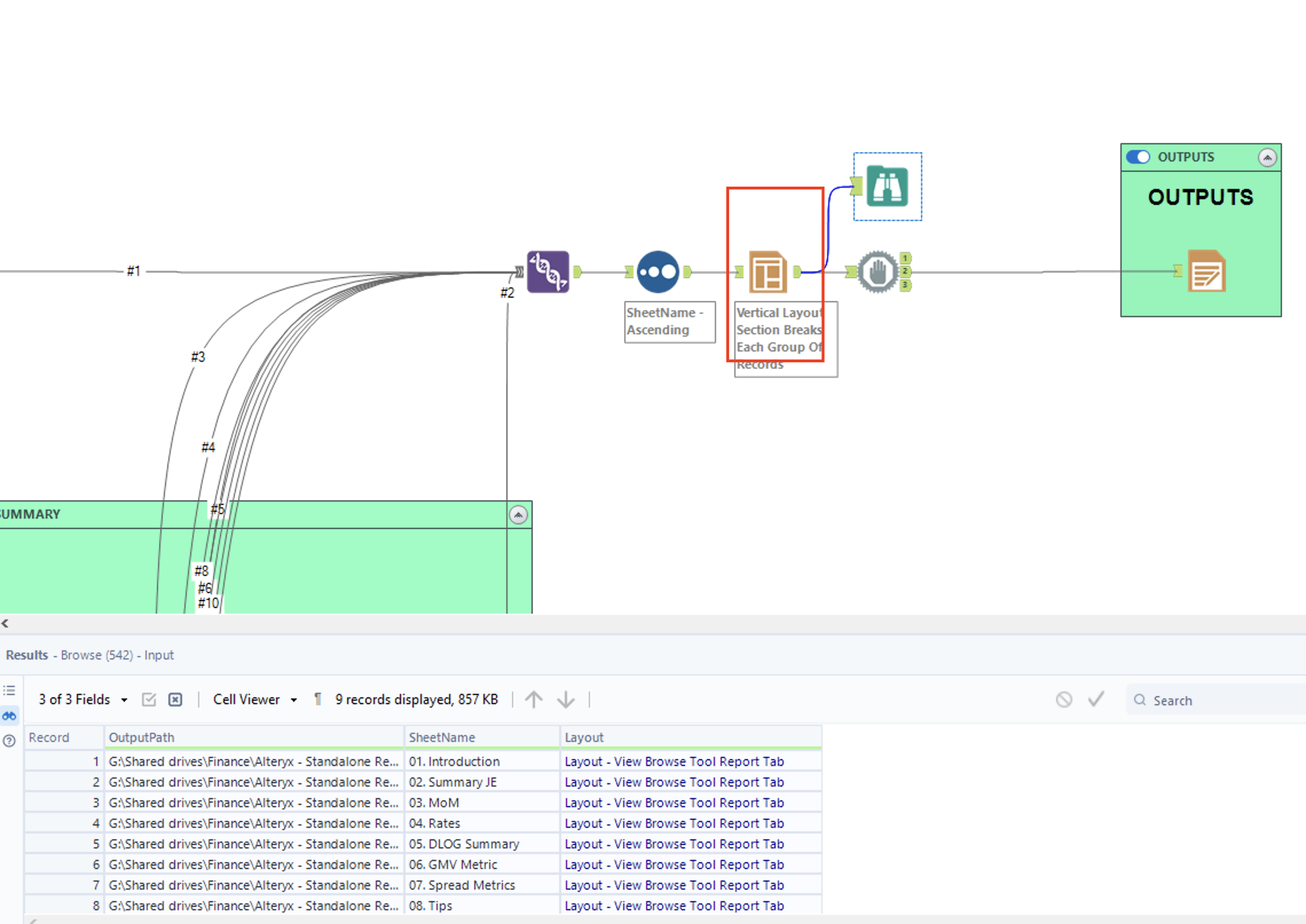 Solved Render Tool Doesnt Output All The Excel Sheets Alteryx Community