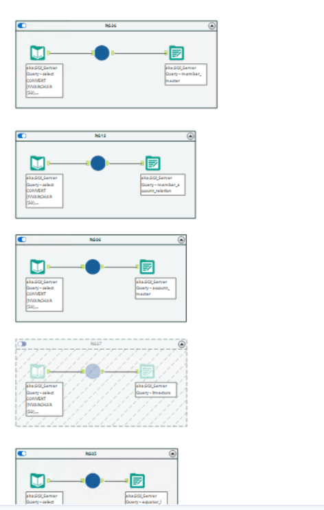 Multiple Individual Tool Container in Single Workf... - Alteryx Community