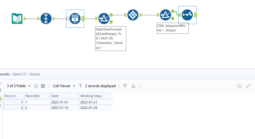 Solved: WORKDAY Formula - Alteryx Community