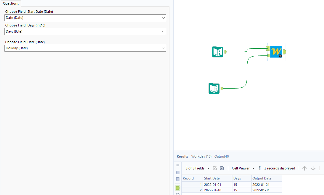 Solved: WORKDAY Formula - Alteryx Community