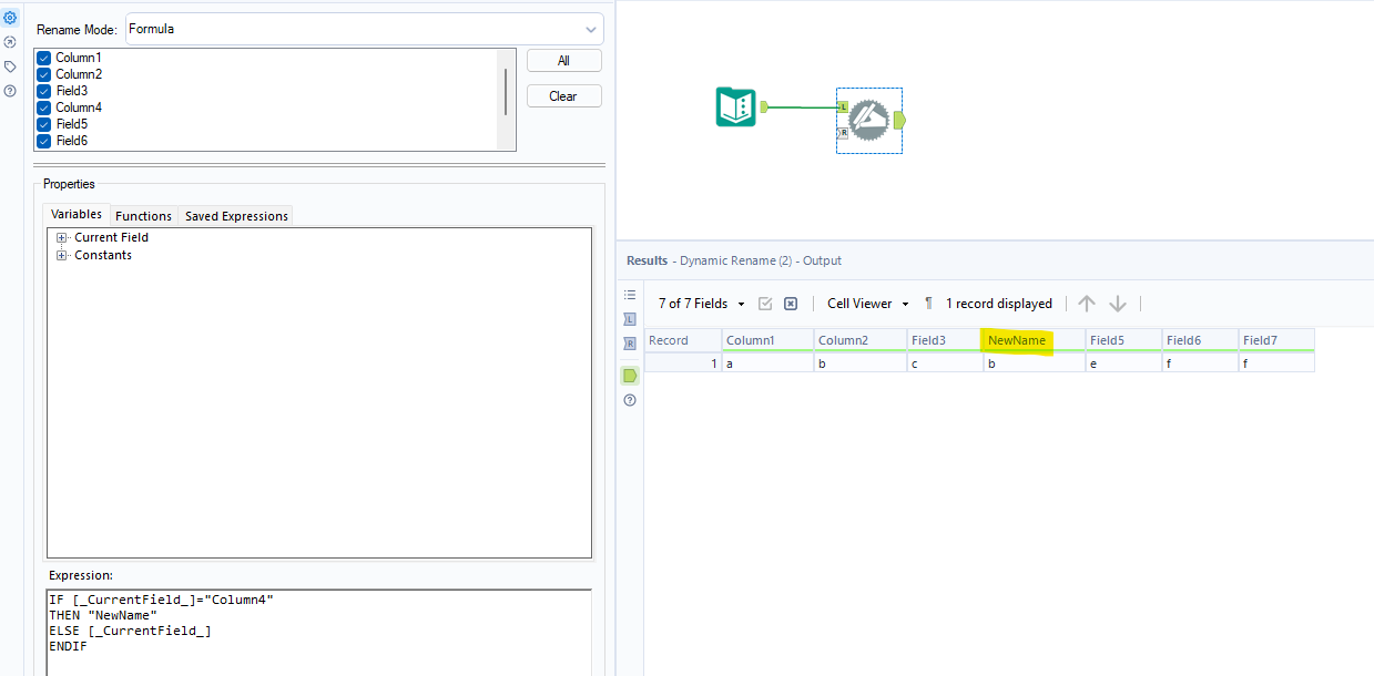 Solved How To Rename A Column Based On Its Column Positi Alteryx Community 