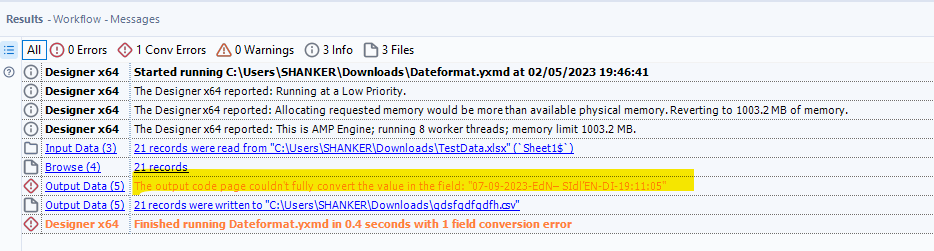 Solved Date Format For Sfdc Data Loader File In Csv Alteryx Community
