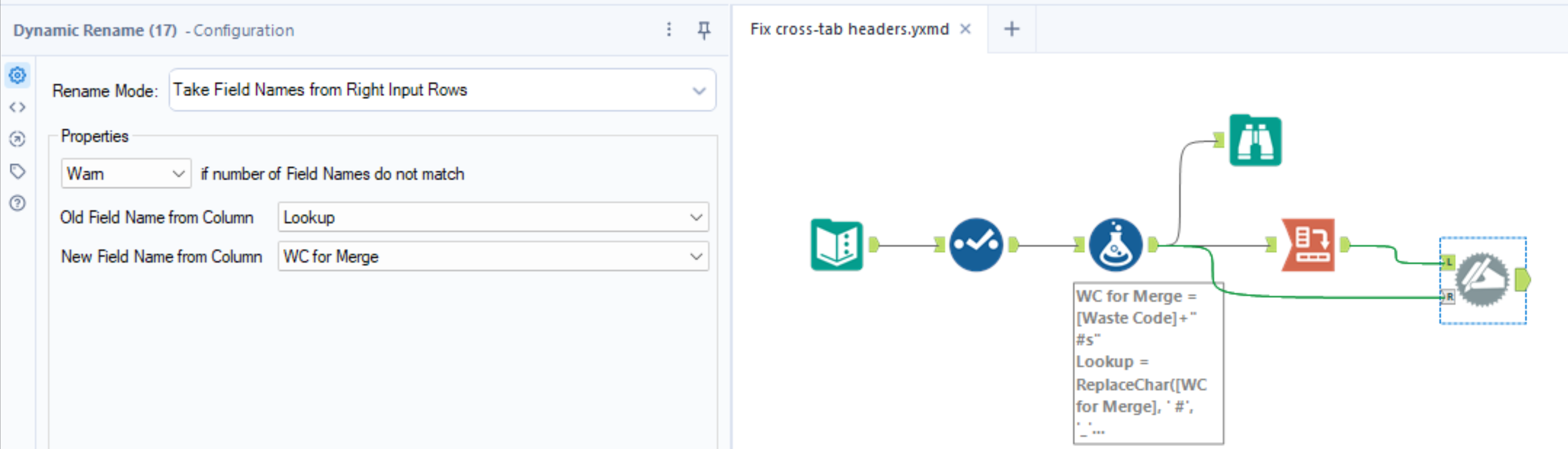 Solved: Cross Tab Tool Changes Column Name (it removes " #... - Alteryx Community