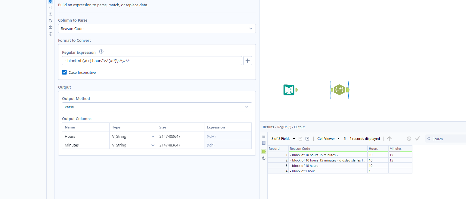 Solved: Pulling out key pieces of data from a string patte... - Alteryx Community