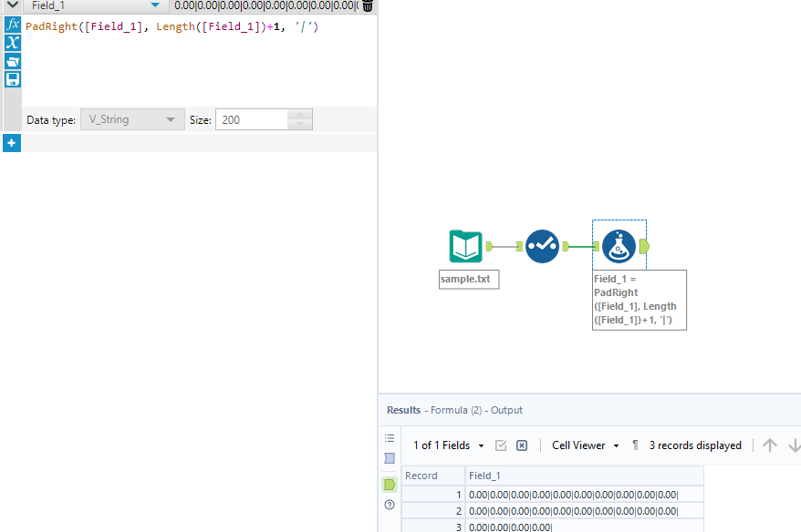 Pipe Delimeter at the end of a file - Alteryx Community