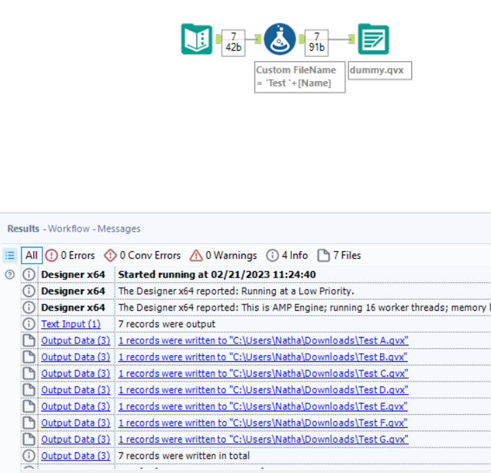 Solved: Splitting data into multiples files/outputs based... - Alteryx Community
