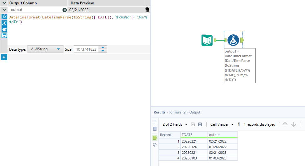 Change the string to Date format - Alteryx Community