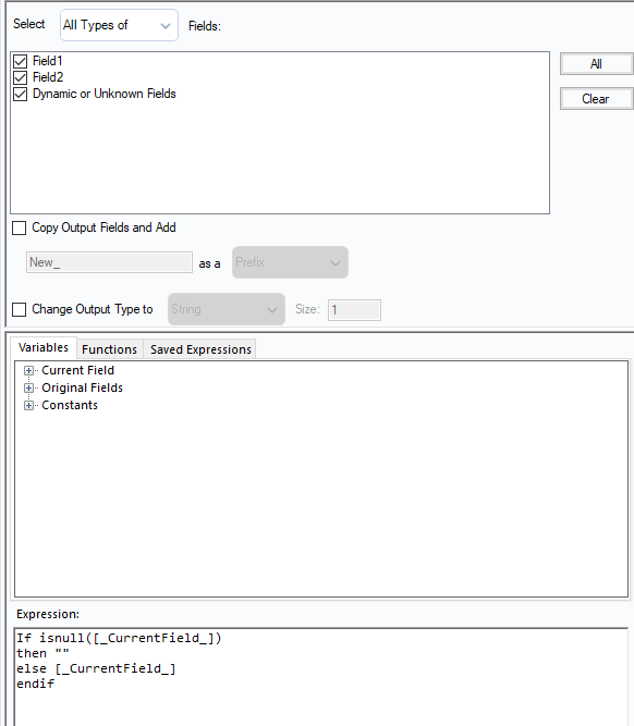Solved: Dynamic Data Cleansing - Alteryx Community