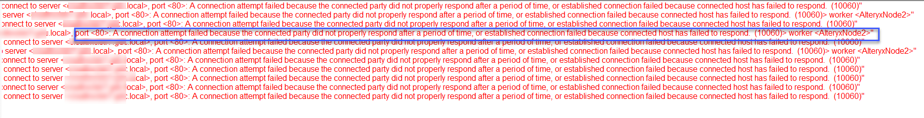 Diagnosing Network Connection Issues