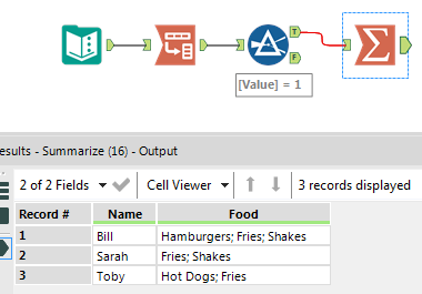 Solved: Replacing Boolean Values with Header Name - Alteryx Community