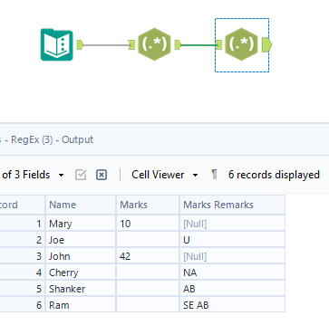 Solved: Move the matched cell values to a new column - Alteryx Community