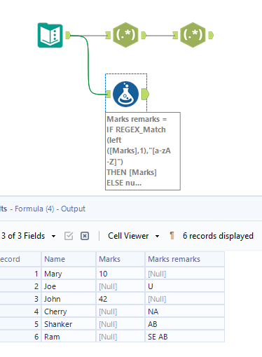 Solved: Move the matched cell values to a new column - Alteryx Community
