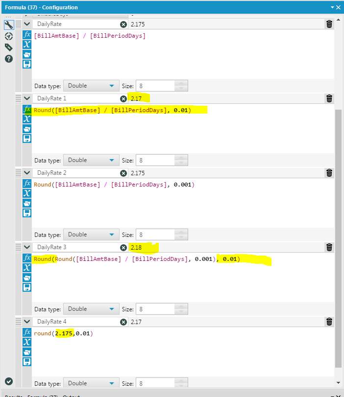 Solved: Rounding Problem - Alteryx Community