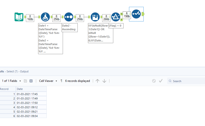 Solved: remove last call , and First call next day - Alteryx Community