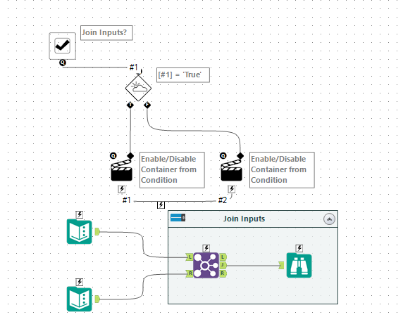 Solved: Checkbox to collapse group when selected. How to c... - Alteryx ...
