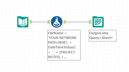 Solved: Excel Output File Name Configuration - Automate th... - Alteryx Community