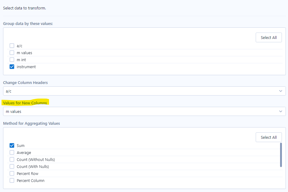Solved: Grouping, Pivot, Transpose - Alteryx Community