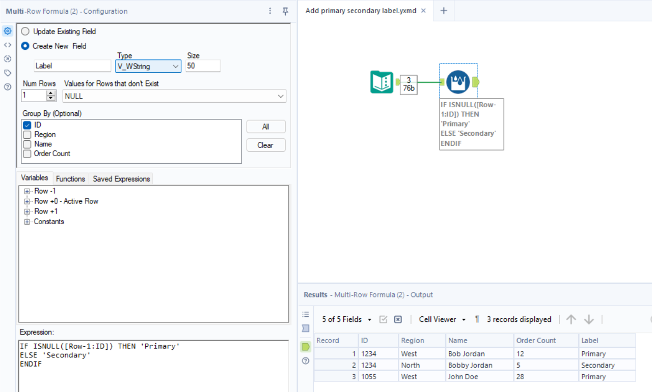 Solved: First 2 Unique Values by ID - Alteryx Community