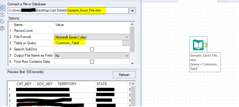 Solved Combine Multiple Files From Common Sheet Name In Alteryx Community