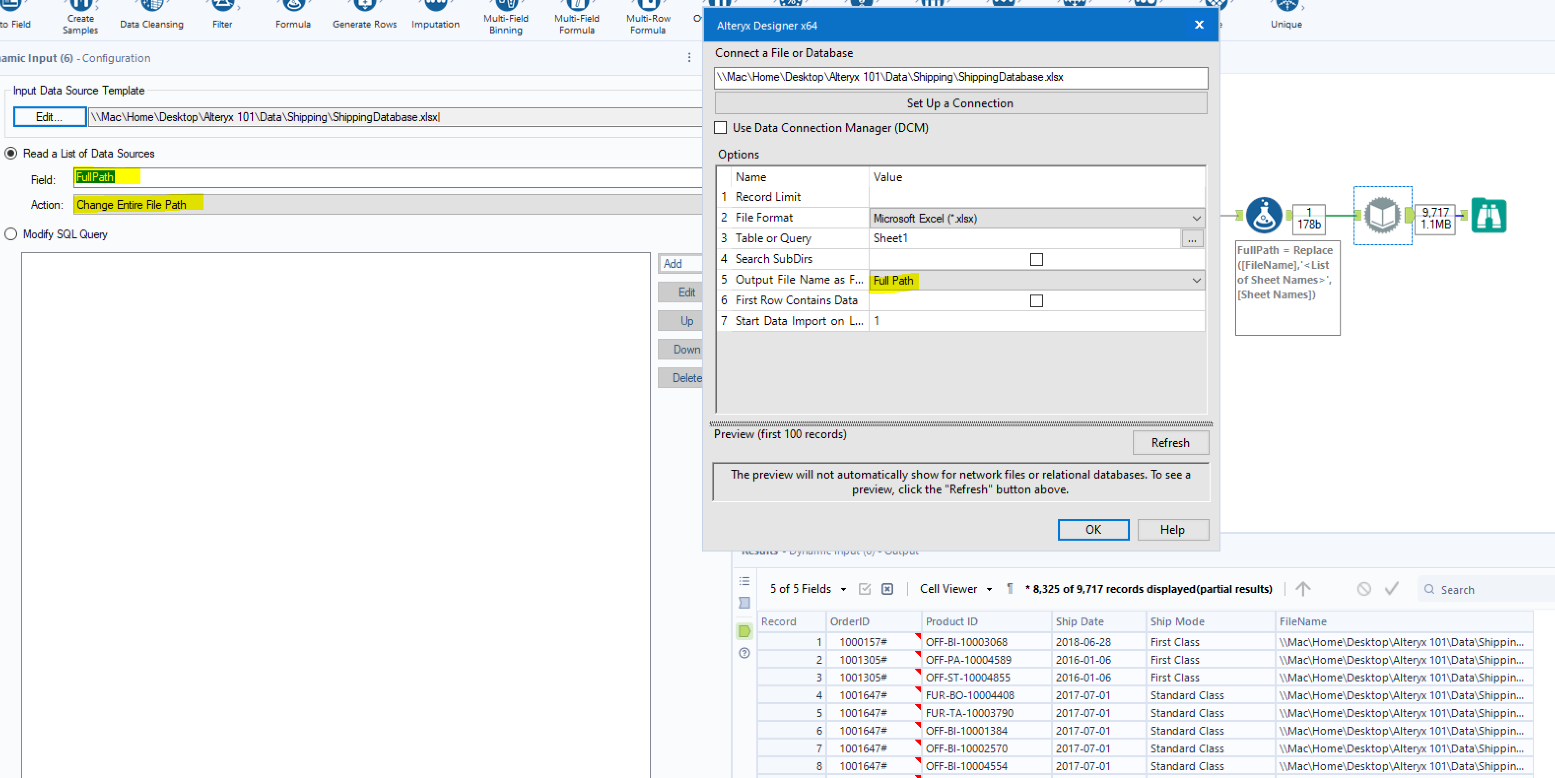 Connecting To Folder With Multiple Files Alteryx Community 