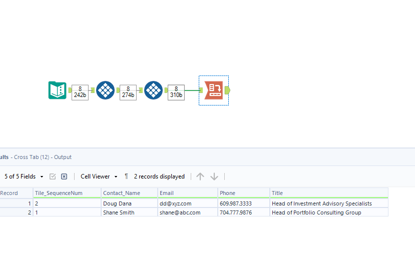 Solved: Crosstab - Alteryx Community
