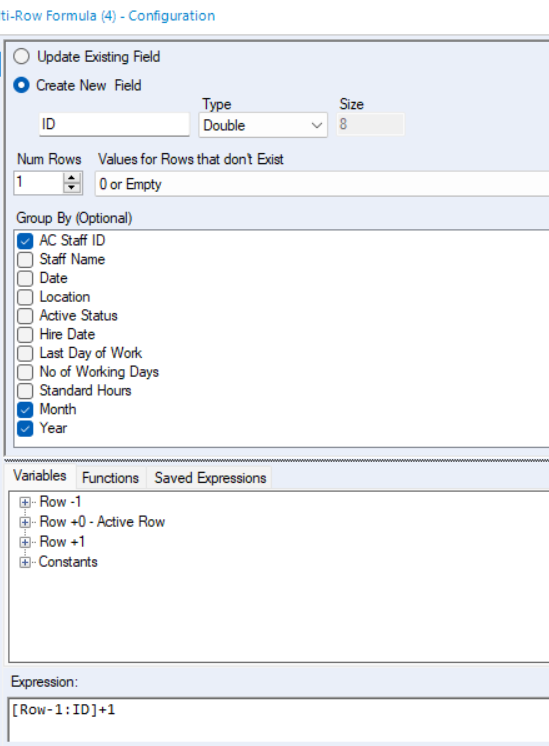 Solved: Multi Row Formula to keep One Value only in the 1s... - Alteryx Community