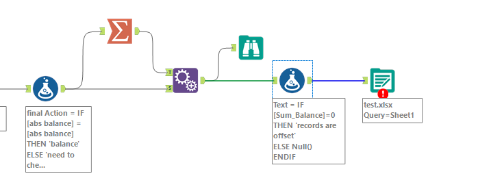Solved: How can I give text message inside the tab of a .x... - Alteryx ...