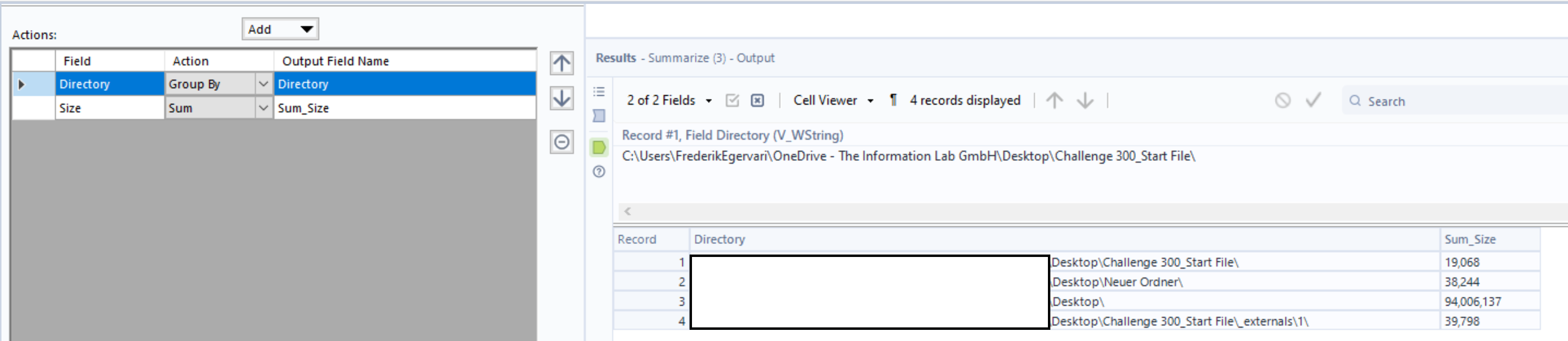 Capturing data size from a path - Alteryx Community