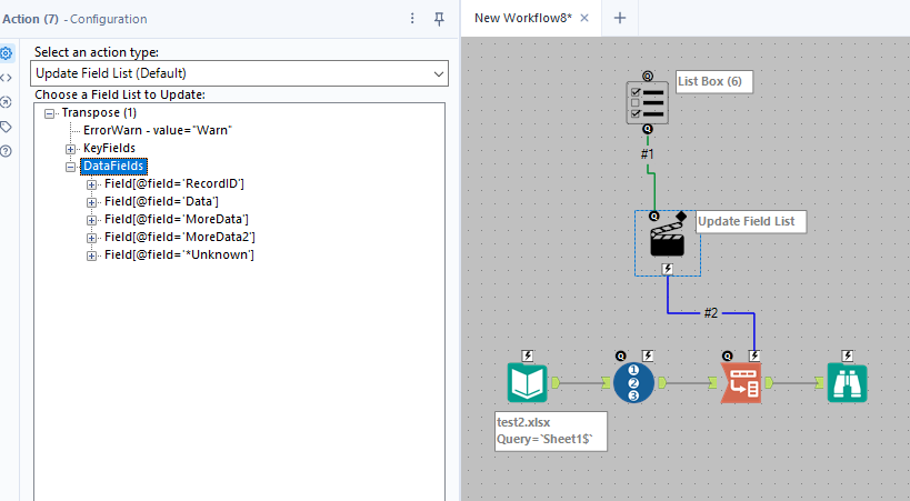 Solved: Updating Transpose with List Box External File - Alteryx Community