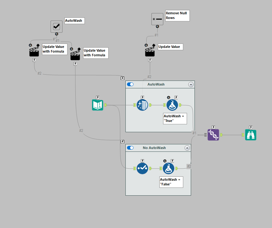 trying to collapse container but getting error the... - Alteryx Community