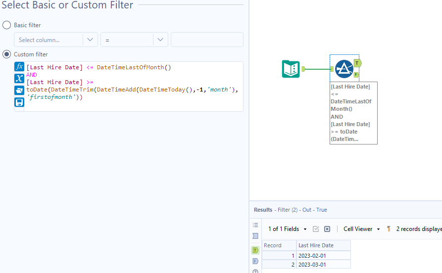 2 month dynamic date filter - Alteryx Community