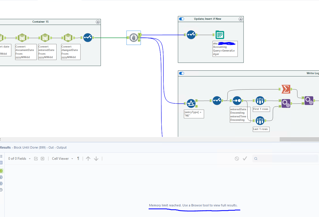Solved: Issue with Block Until Done - Alteryx Community