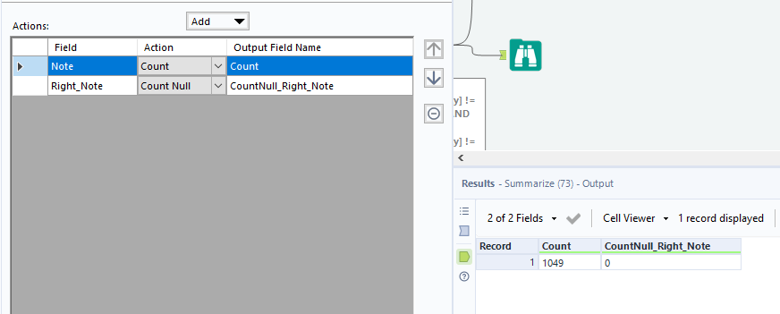 Solved: Comparing the delta between 2 columns - Alteryx Community