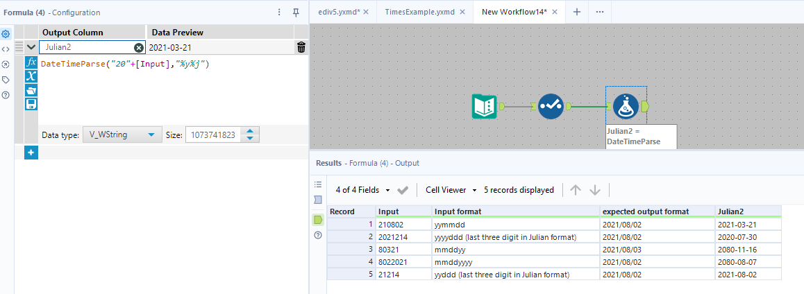 Solved: text to date conversion - Alteryx Community