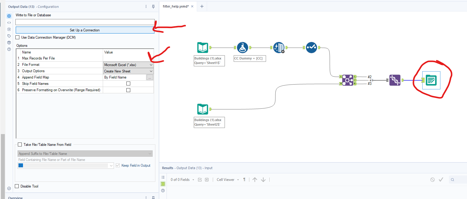 Macro output to one excel in different sheets - Alteryx Community