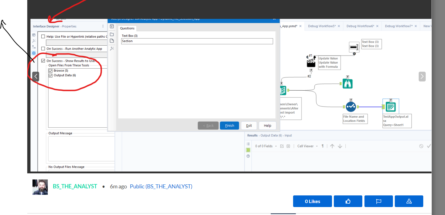 Solved Applying Conditions In Developing App Alteryx Community