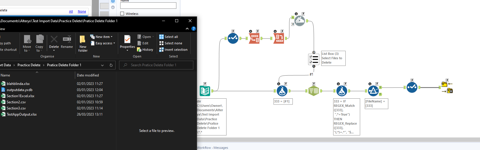 Auto refresh Directory tool Data - Alteryx Community