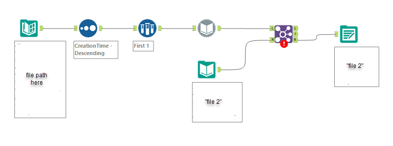 Choose specific columns in one workbook and join t... - Alteryx Community