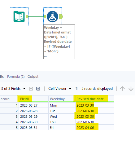 Solved: Finding specific date of a weekday - Alteryx Community
