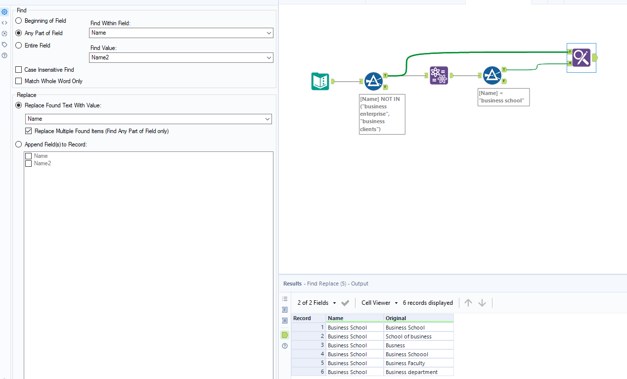 Solved: Data cleansing matching similar or misspelled data - Alteryx ...