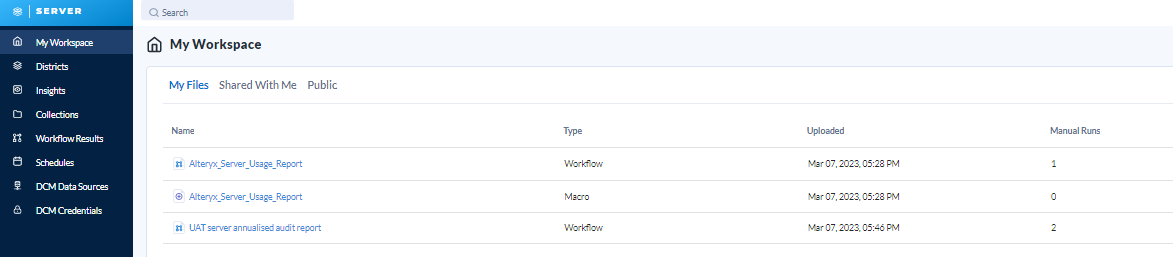 Solved: Display the workflow names from Gallery with their... - Alteryx Community
