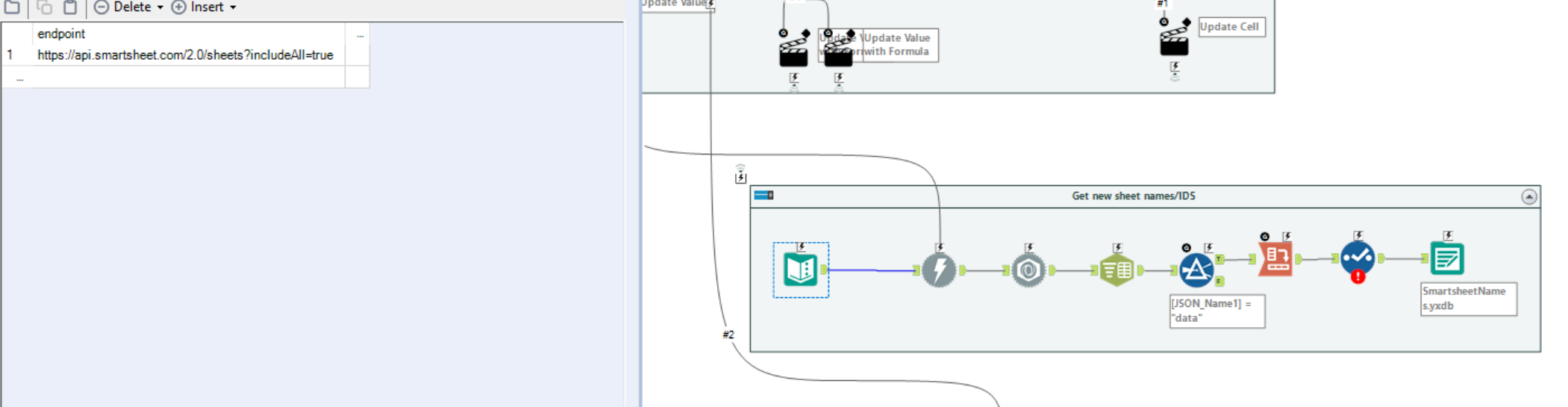 smartsheet connector - Alteryx Community
